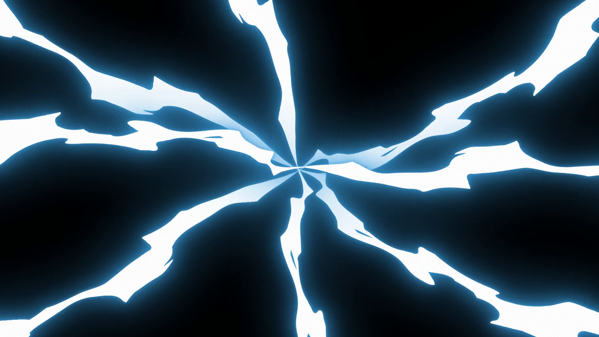 Cartoon Thunder Electric Energy Transitions Stock Motion Graphics SBV ...