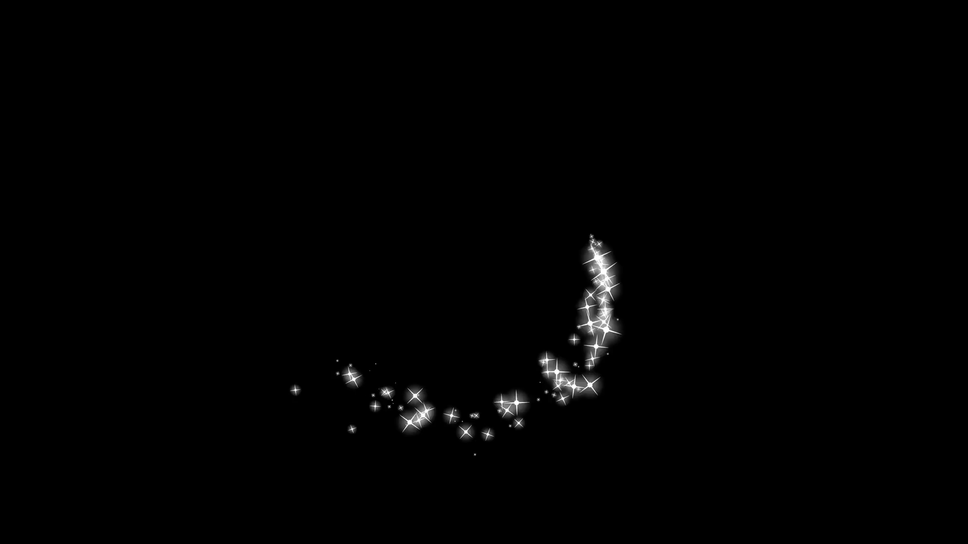 Sparkling Trail Glittering Particle Effect Stock Motion Graphics SBV ...