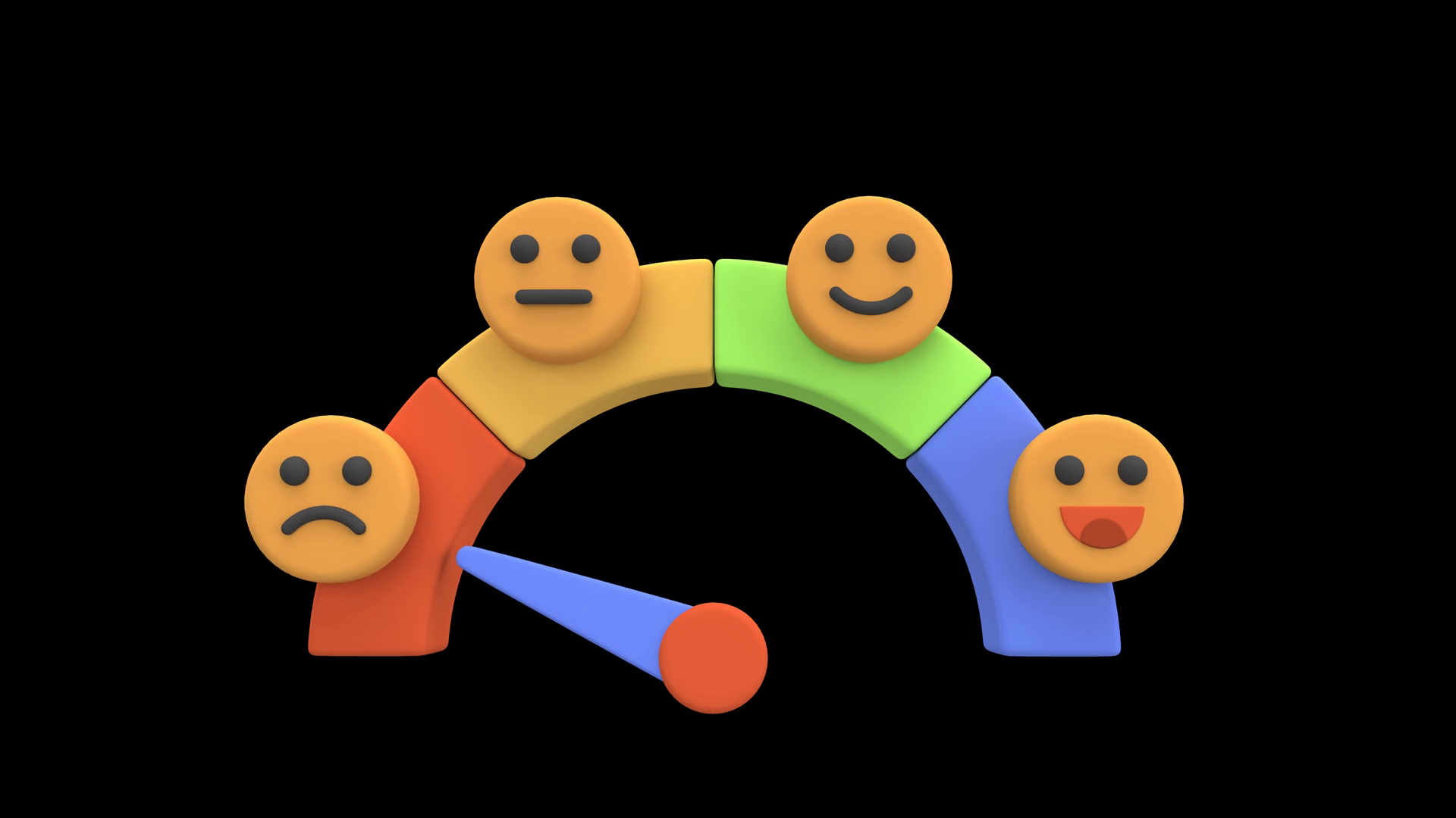 3d Animation Colorful Customer Satisfaction Stock Footage SBV-352237806 ...