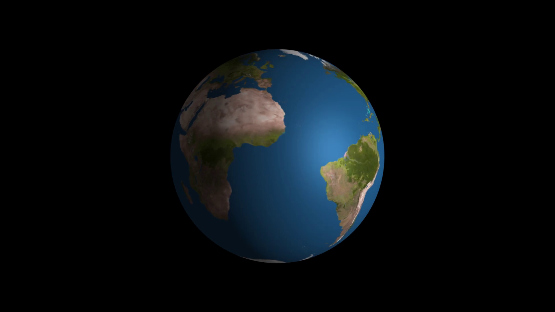 Seamless Loop Animation Of Rotating Globe Stock Motion Graphics SBV ...