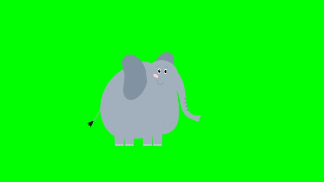 Animated Elephant Stock Footage: Royalty-Free Video Clips - Storyblocks