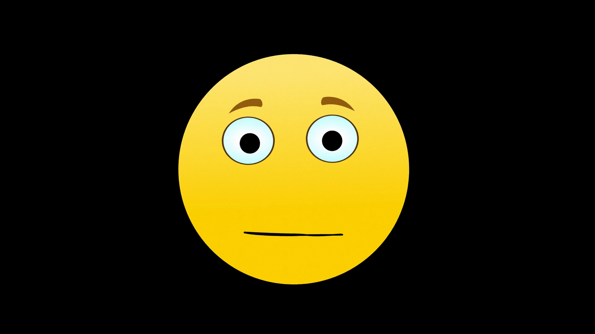 Happy Emoticon Emoji Icon Loop Motion Stock Footage Sbv 347603463 Storyblocks