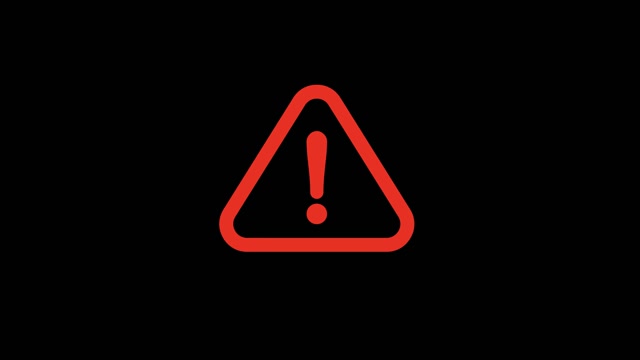Warning Animation Stock Footage: Royalty-Free Video Clips - Storyblocks