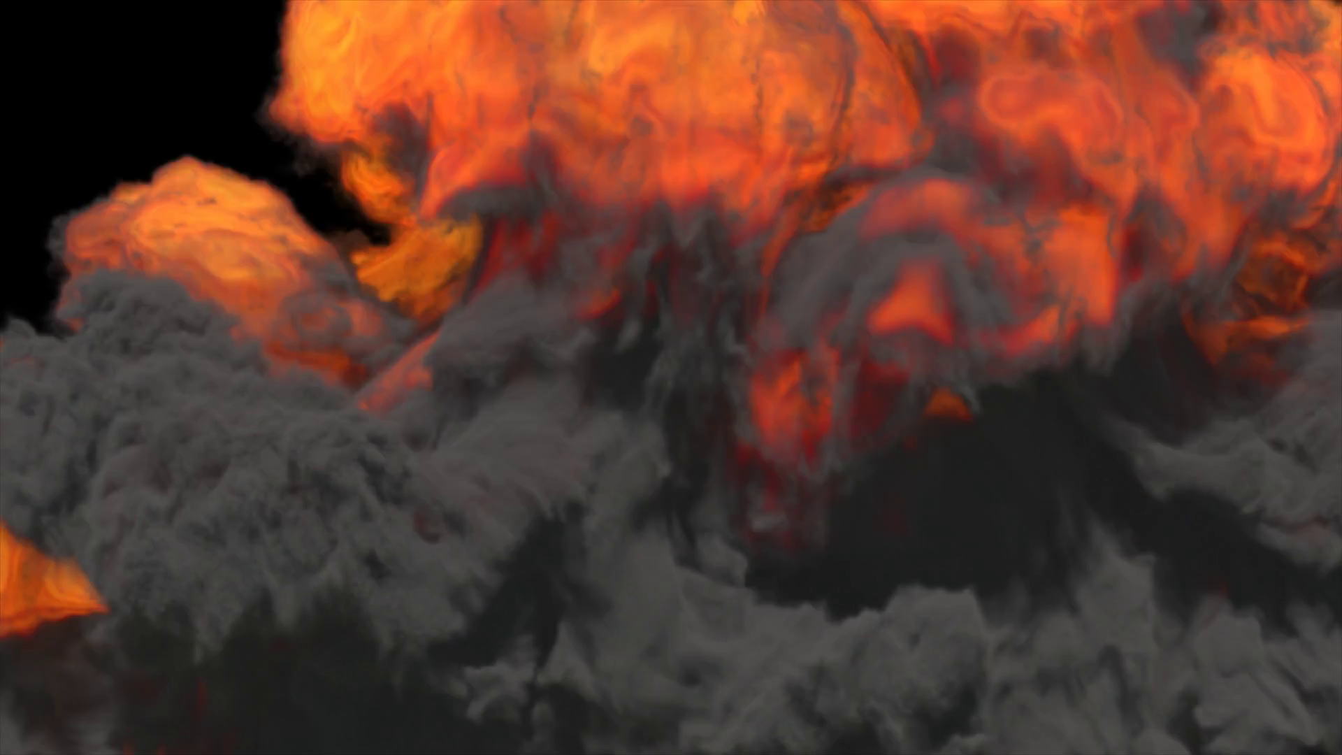 Fire Flame Explode Smoke Burst Bomb Blast Stock Footage SBV-352029335 ...