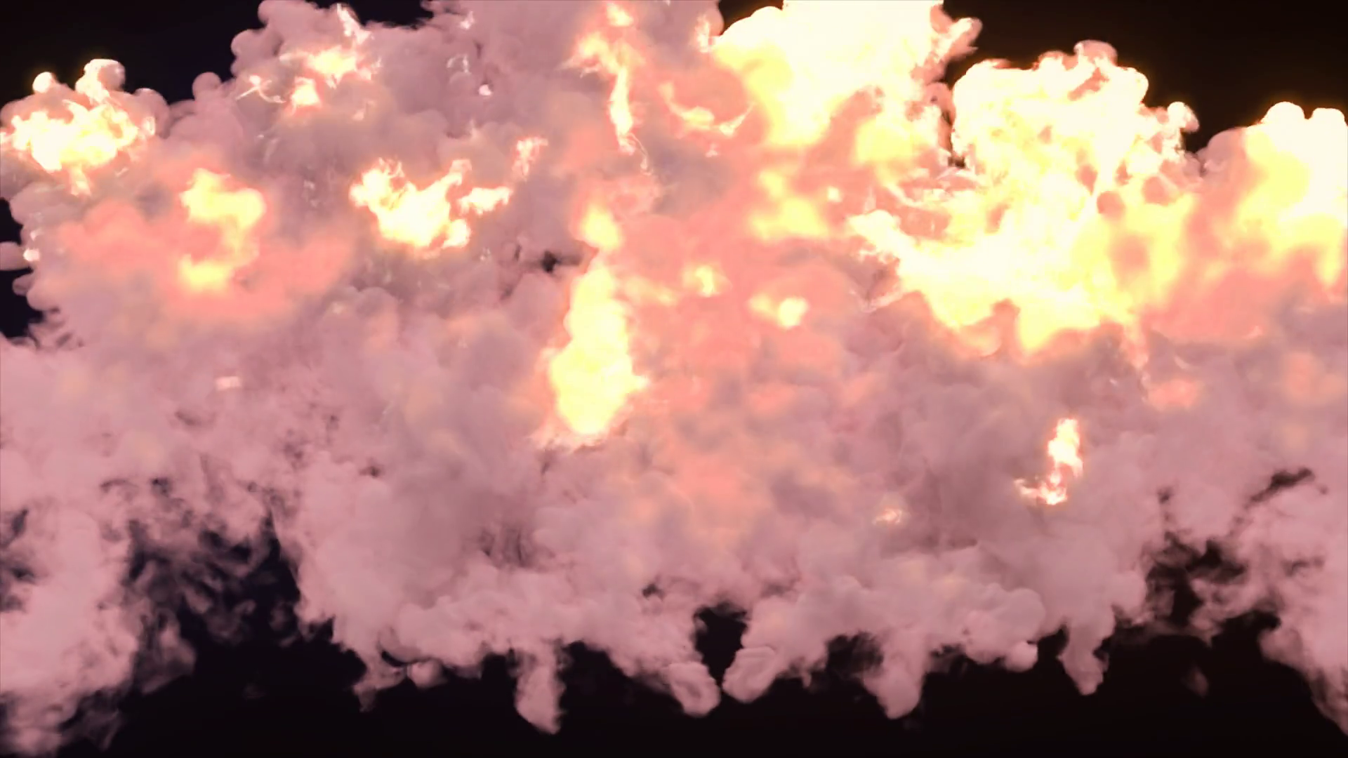 Fire Flame Explode Smoke Burst Bomb Blast Stock Footage SBV-352033126 ...