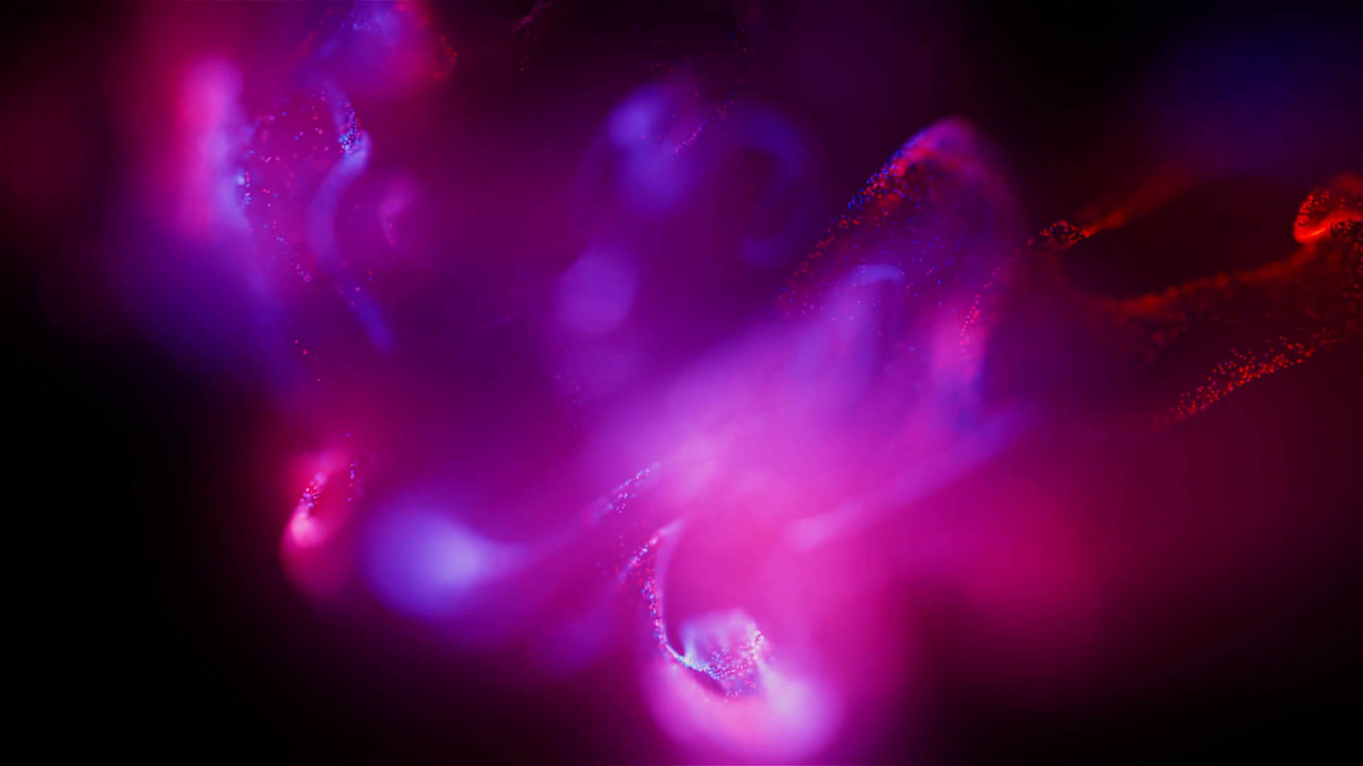 Abstract Splash Fluid Neon Particle Stock Motion Graphics SBV-347629637 ...