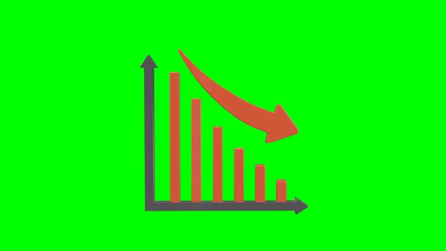 Downfall Graph Stock Footage: Royalty-Free Video Clips - Storyblocks