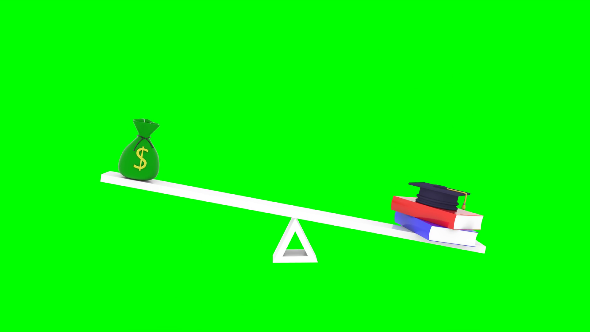 Knowledge Value Balance Scale Books Money Stock Footage SBV-351873640 ...