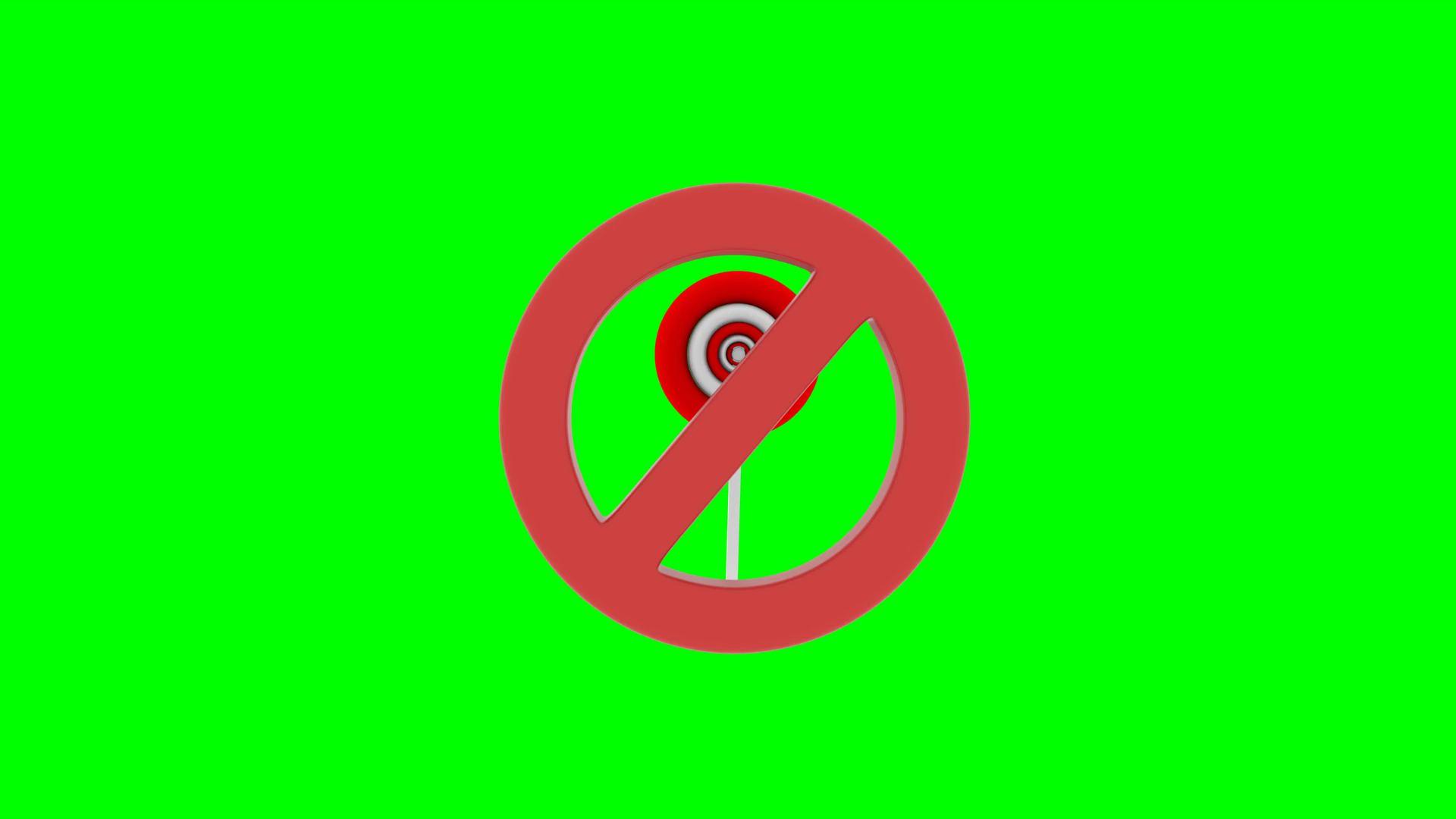 Lollipop Food Prohibition Icon With Red Stock Footage SBV-352896942 ...