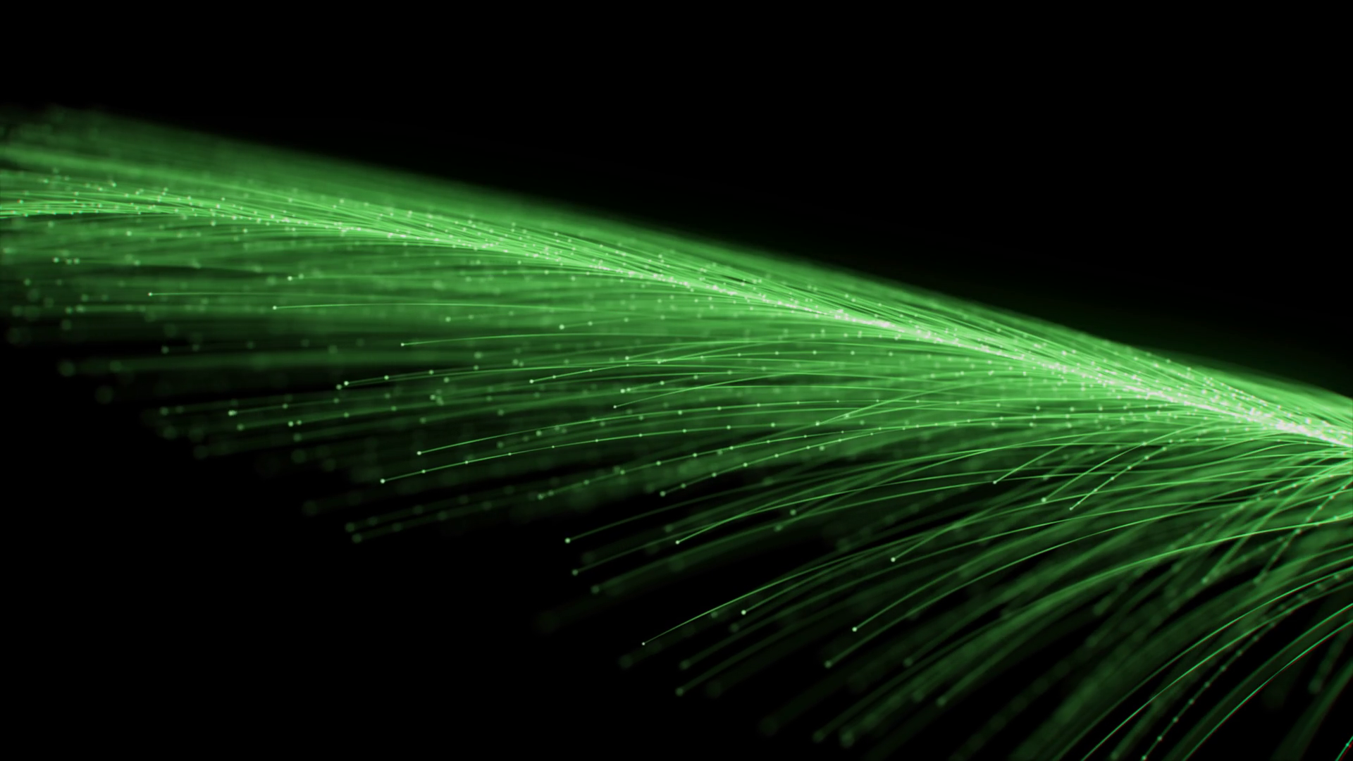Futuristic Optical Fiber Particle Lines Stock Footage SBV-348435857 ...