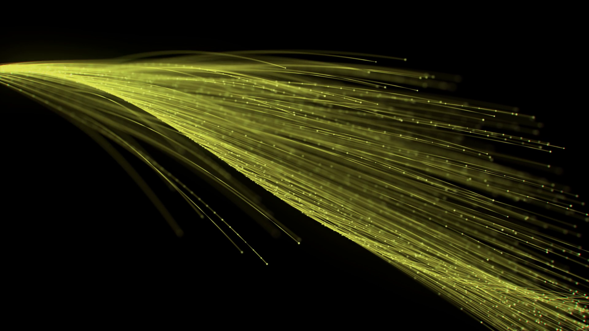 Futuristic Optical Fiber Particle Lines Stock Footage SBV-348435912 ...
