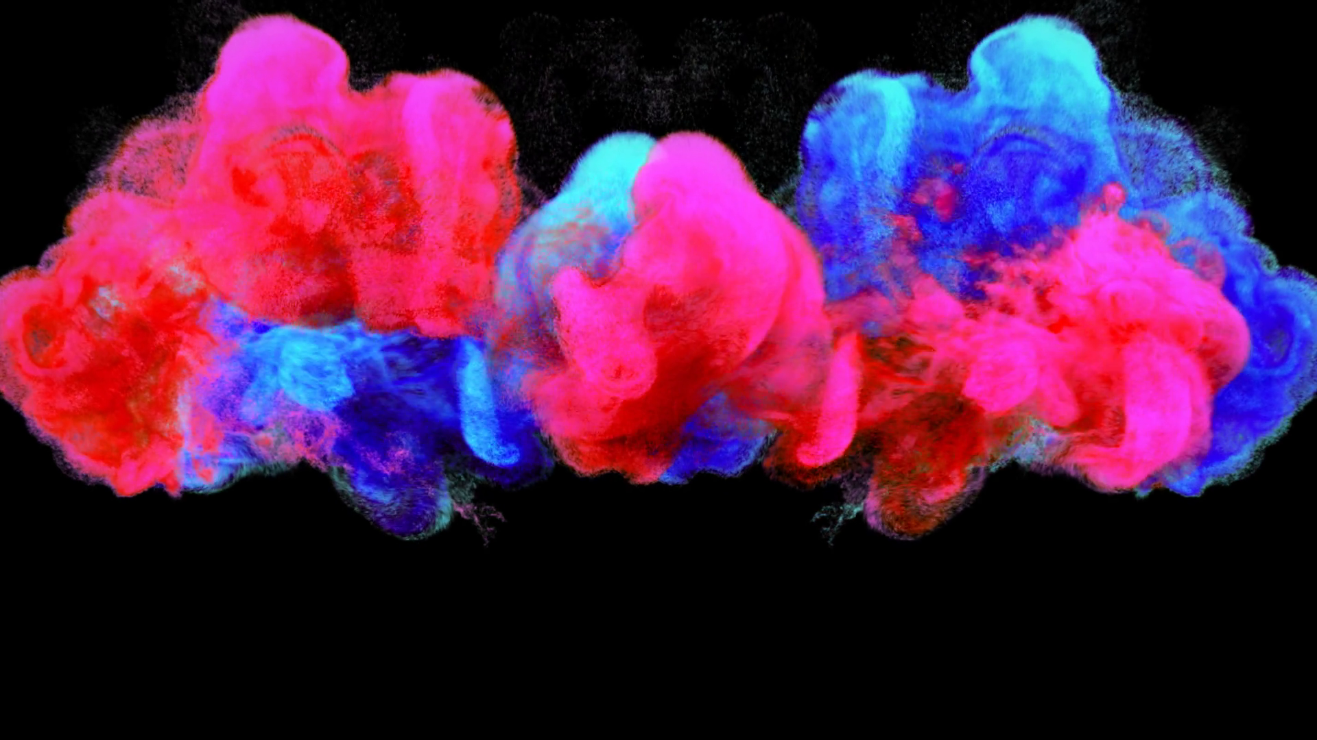 Abstract Colorful Particle Explosion Blast Stock Motion Graphics SBV ...