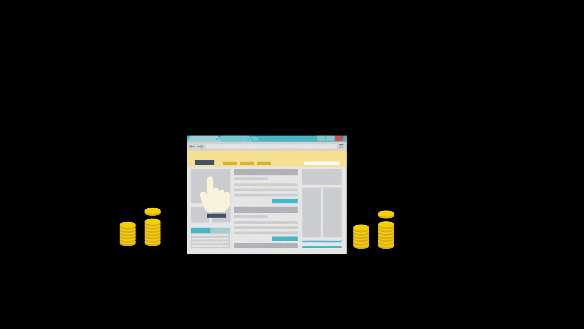 Pay Per Click Animation Loop Motion Graphics Stock Motion Graphics SBV ...