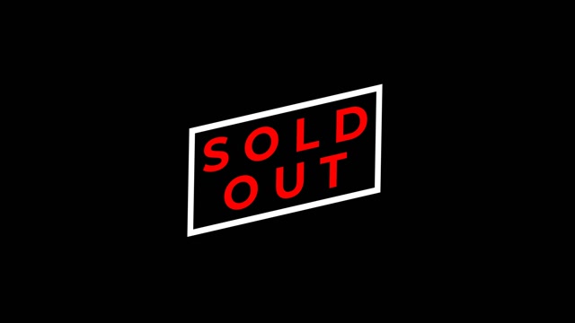 Sold Out Show Stock Footage: Royalty-Free Video Clips - Storyblocks