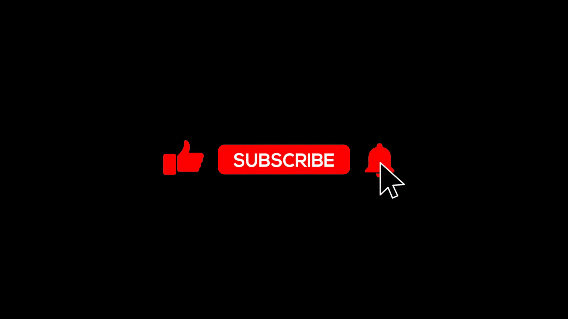 Subscribe Reminder Like Button Animation Stock Footage SBV-347620675 ...