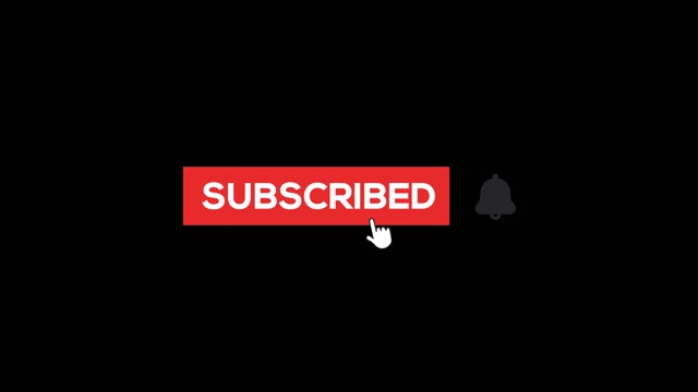 Click Subscribe Button Animation Stock Footage: Royalty-Free Video ...