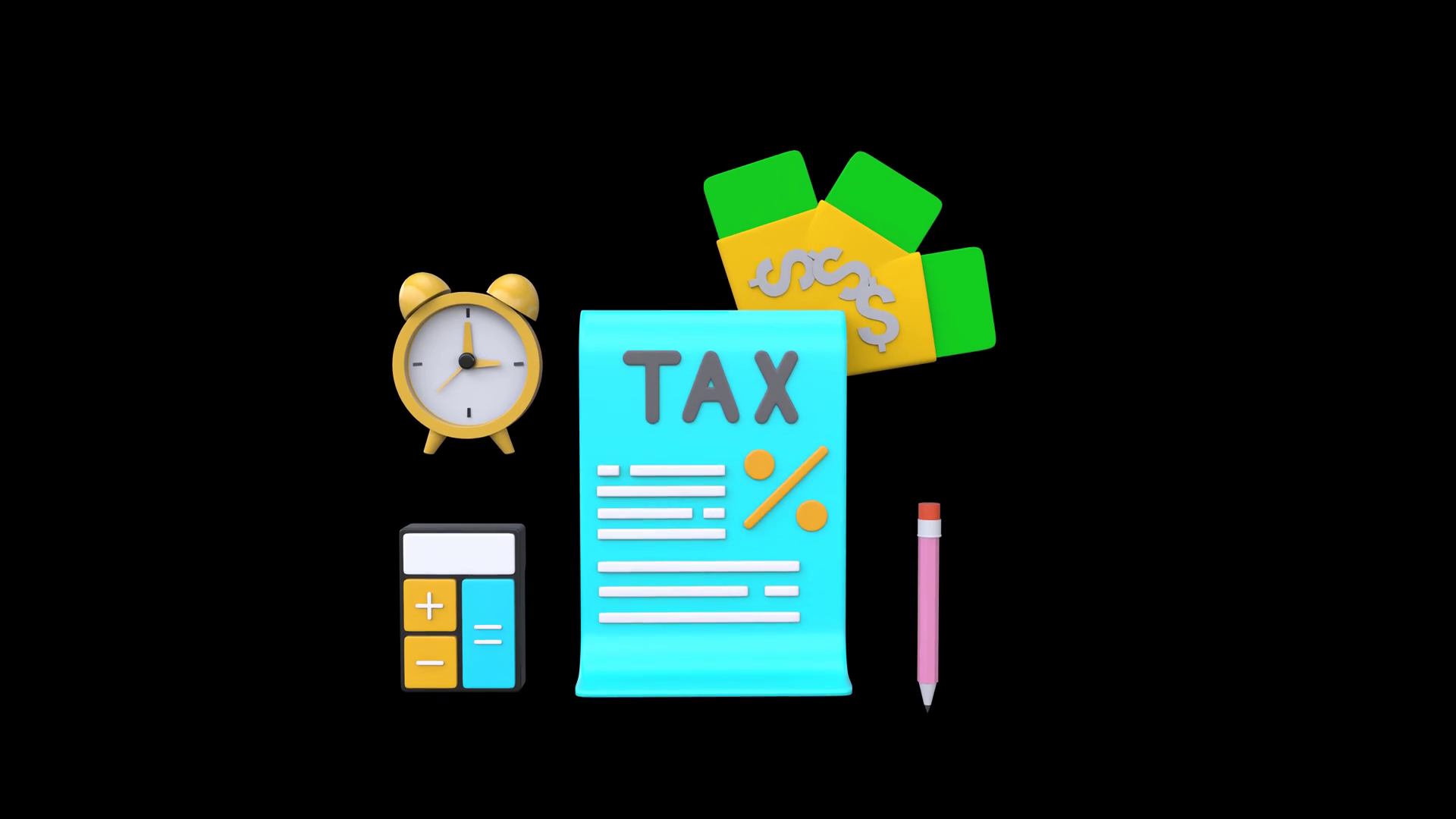 Tools Essential Tax Calculations Including Stock Footage SBV-351923811 ...