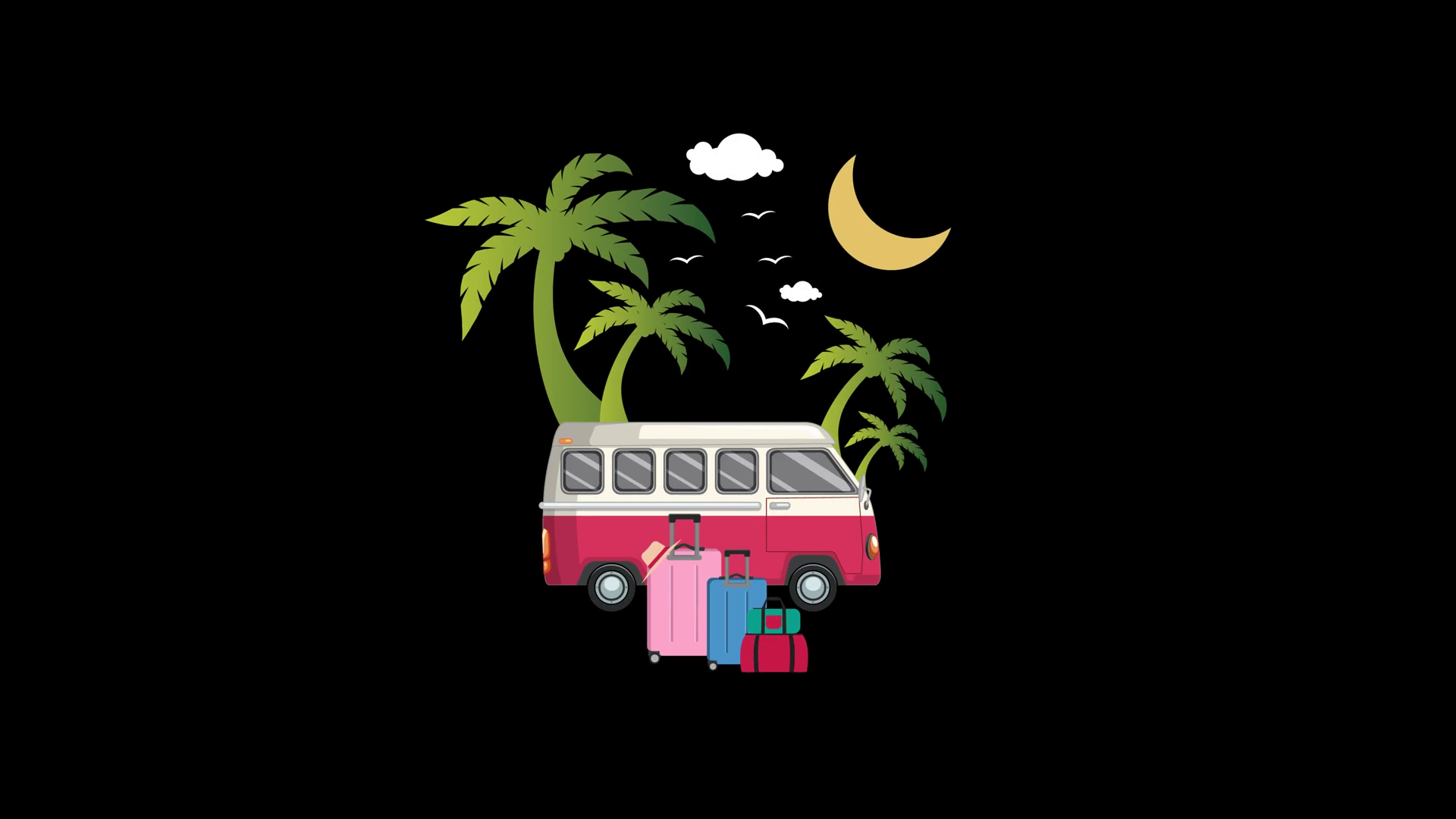 Travel Animation Summer Vacations Tourism Stock Motion Graphics SBV ...