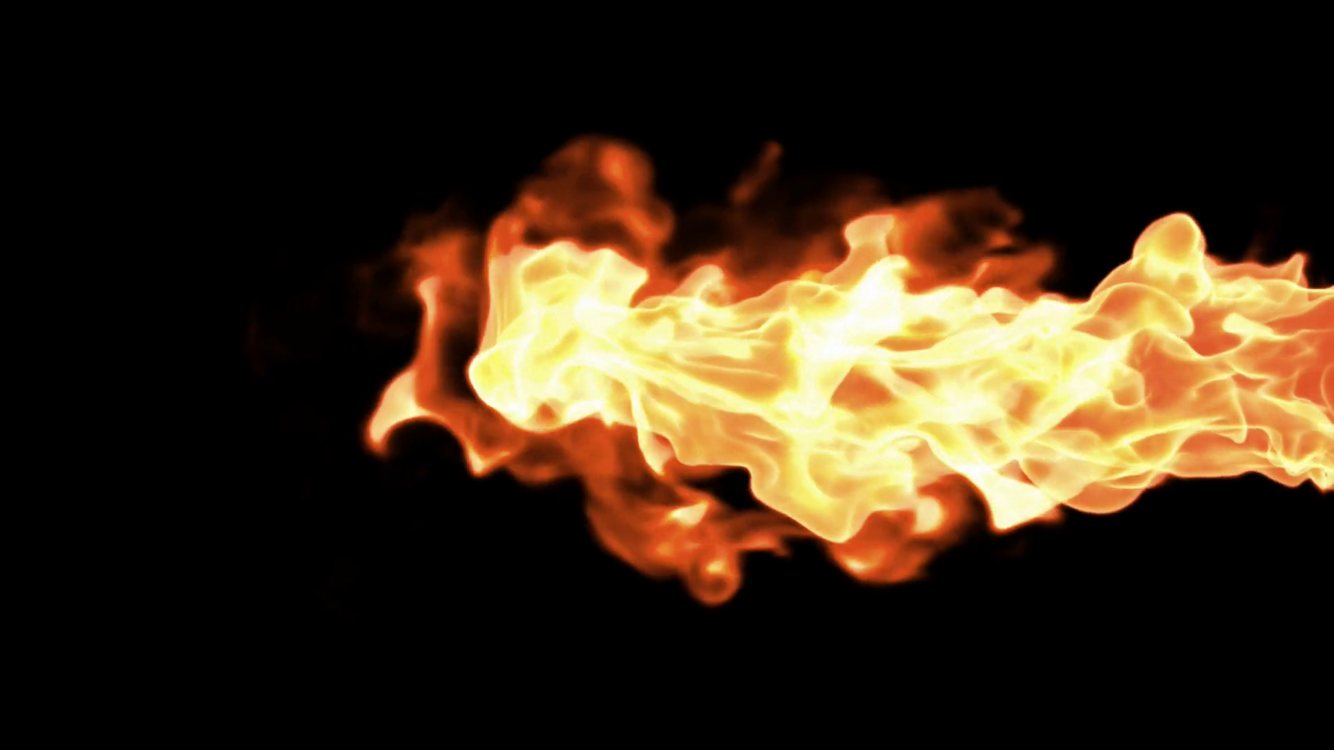Flames Of Fire Twisting Twirling Looping Stock Footage SBV-348398309 ...