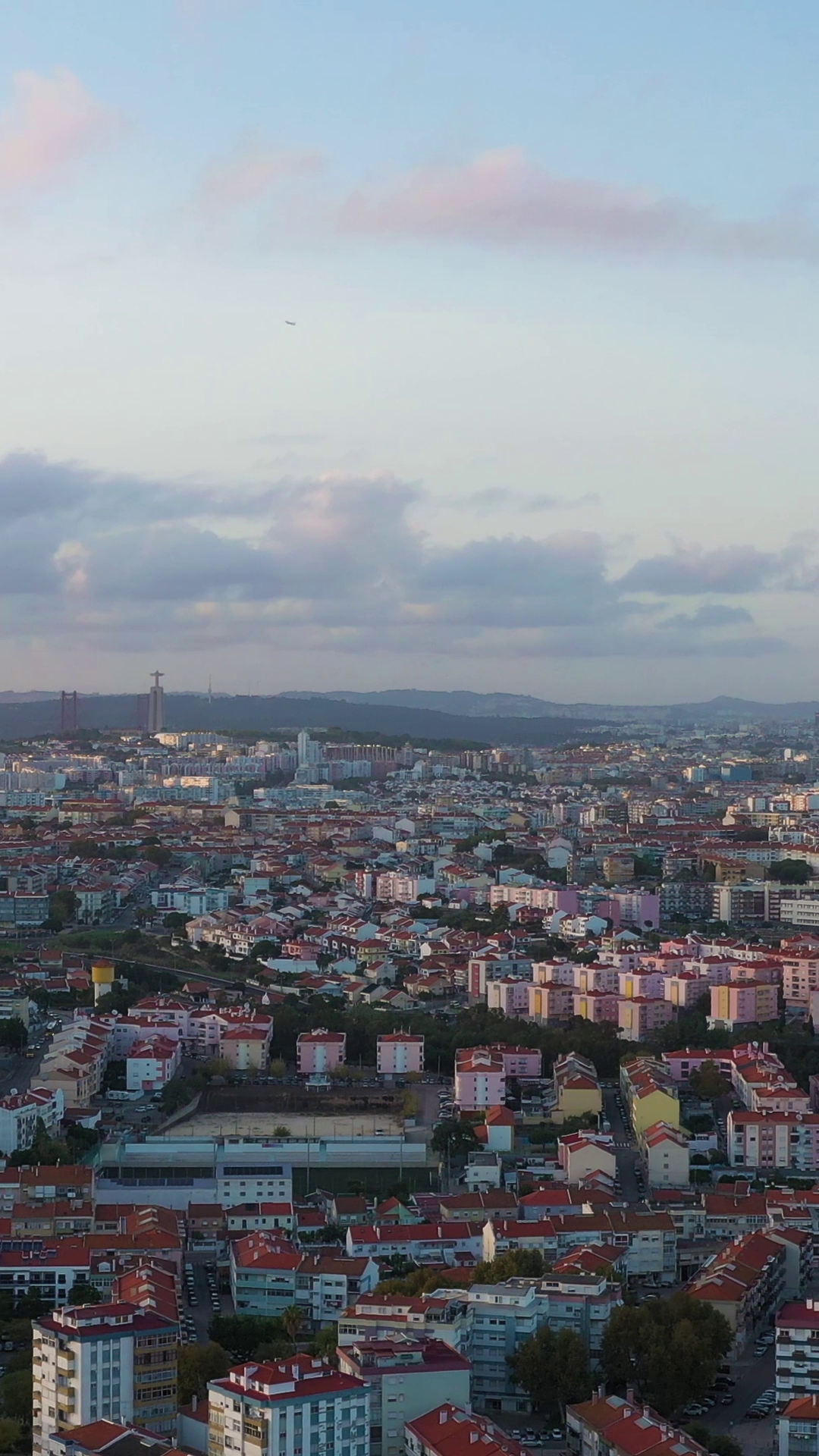 Almada Corroios Lisbon Portugal Aerial View Stock Footage SBV-353035678 ...