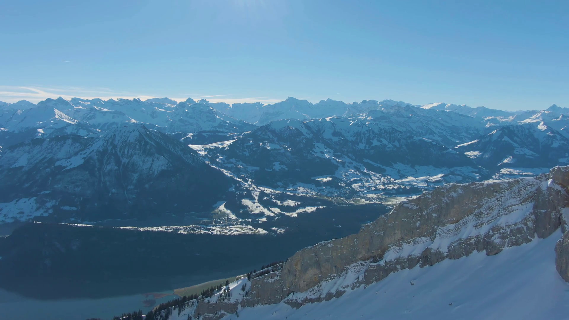 Rocky Ridge Mountain Range On Background At Stock Footage SBV-347281295 ...