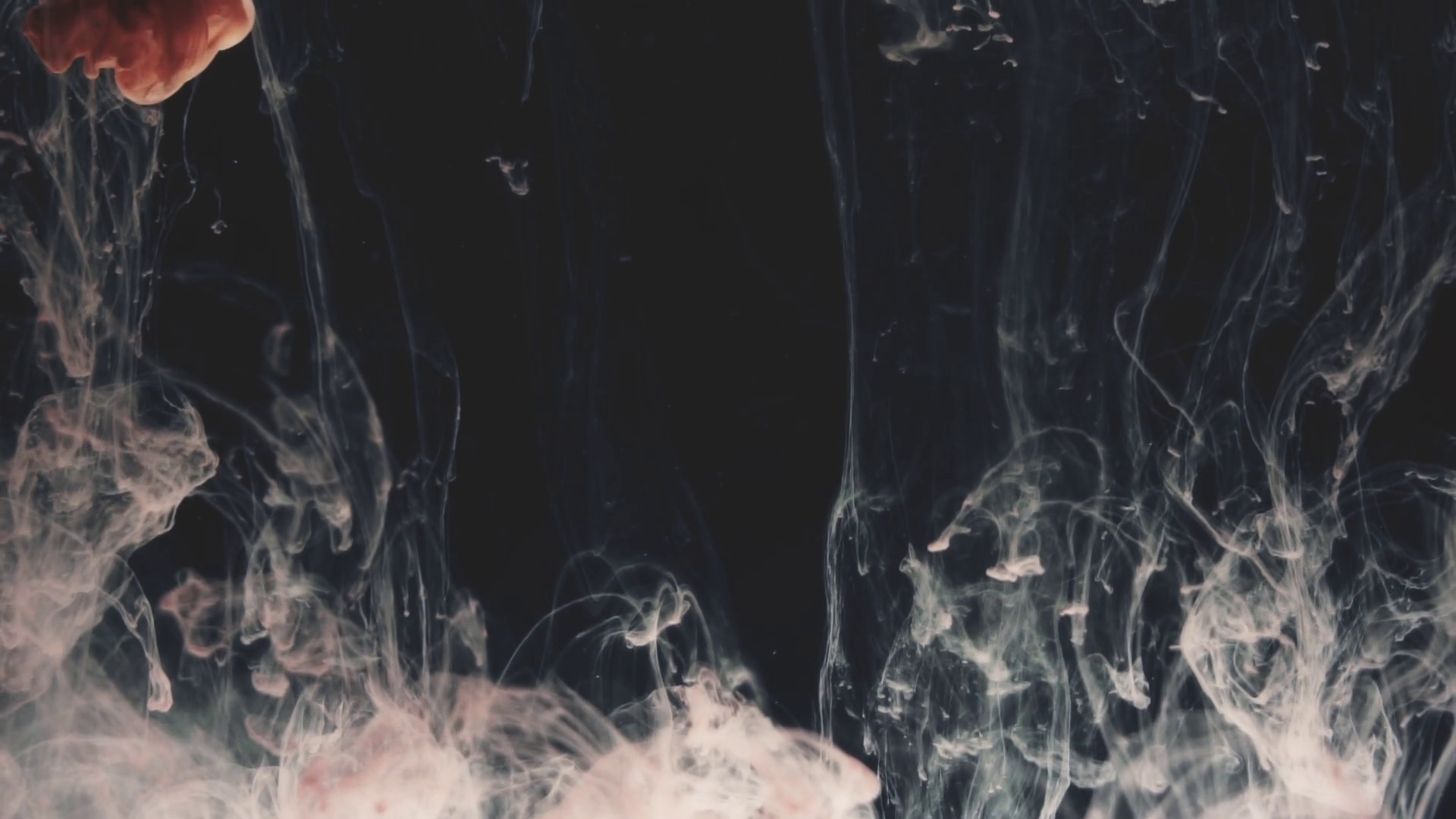 Abstract Ink colour flowing in water Stock Video Footage 00:54 SBV ...