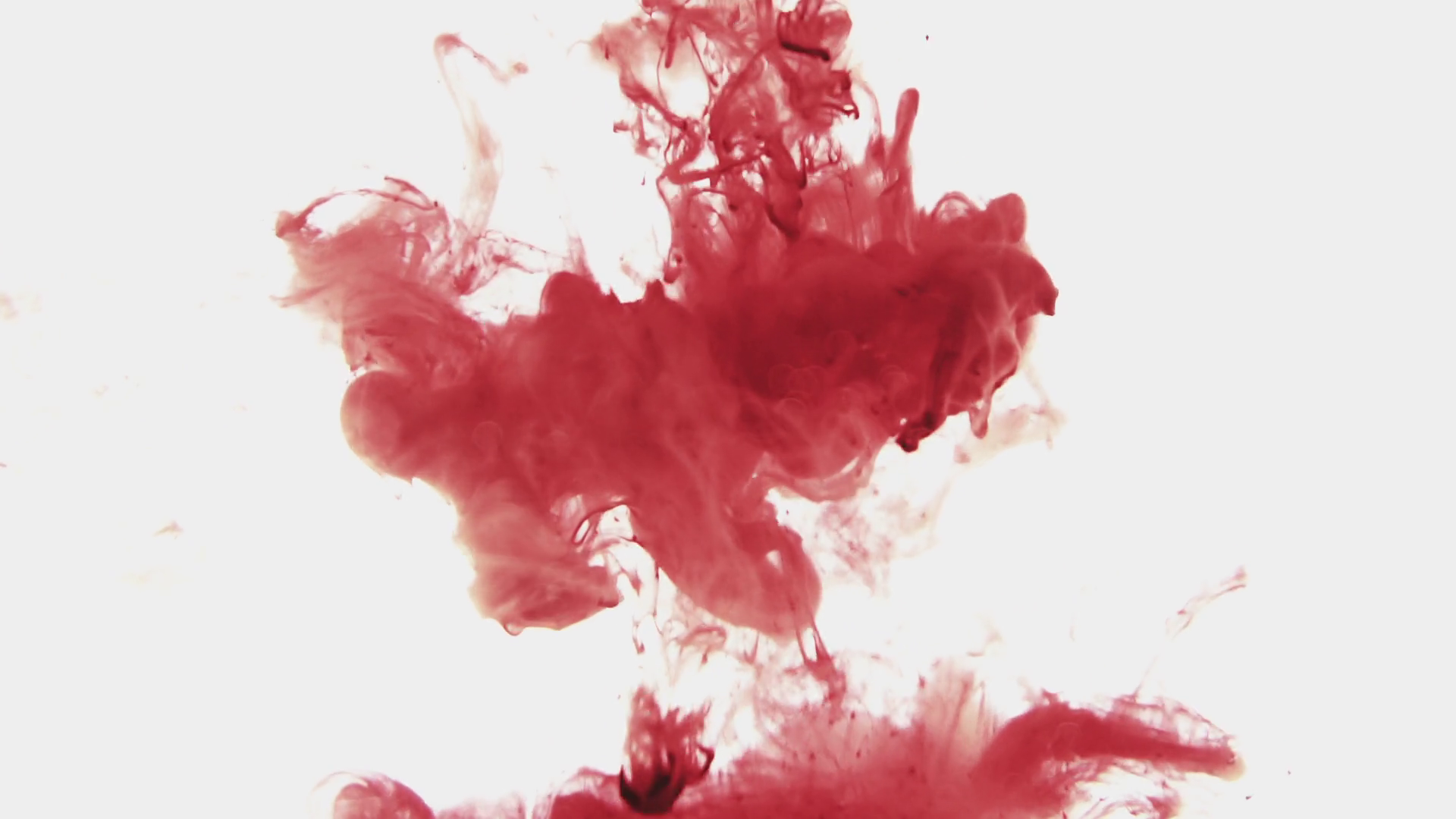 Abstract Red Ink Colour Flowing In Water Stock Footage SBV-337834221 ...