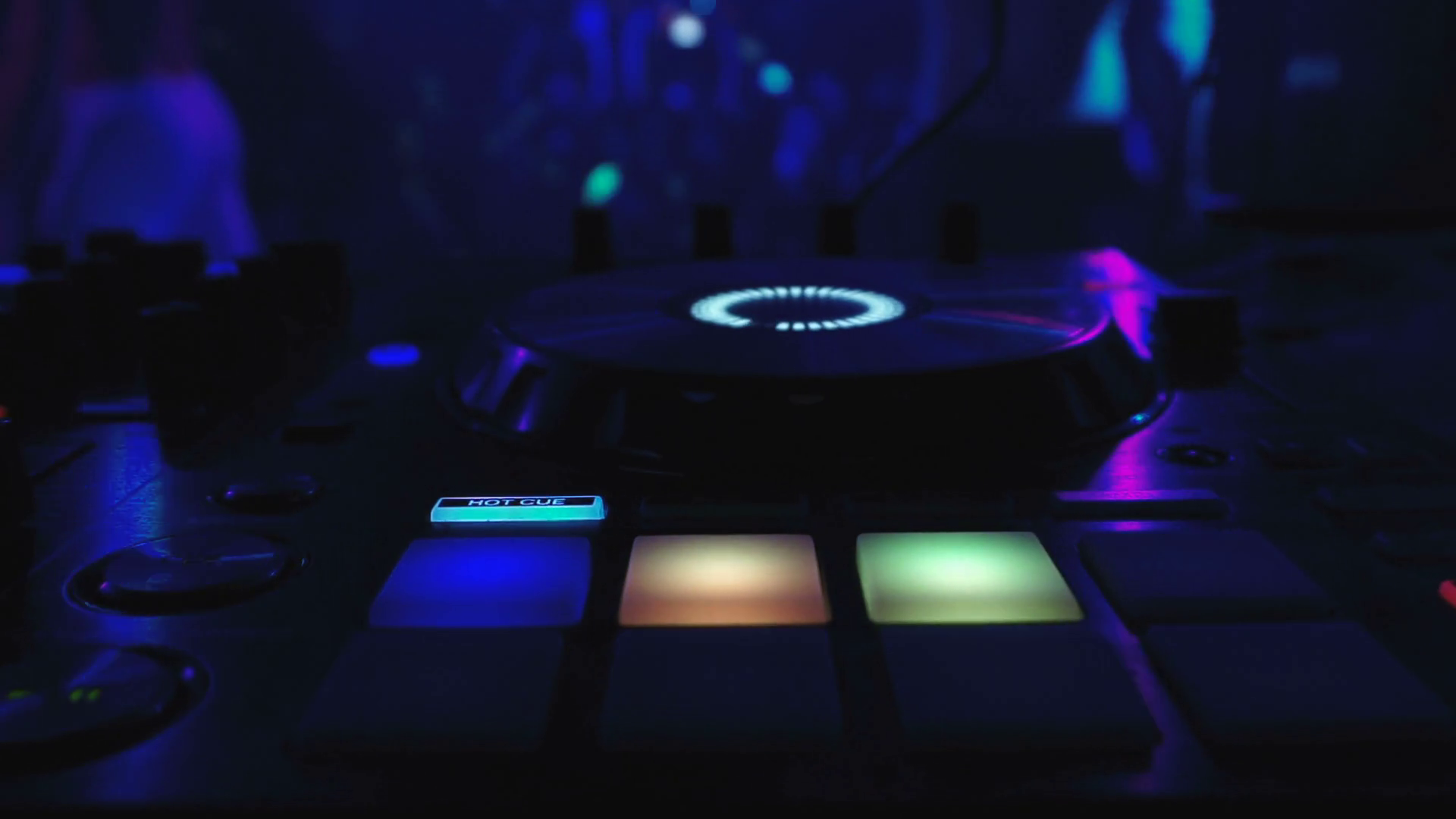 Dj Mixer In Night Club Disco Party Stock Footage SBV-332599748 ...