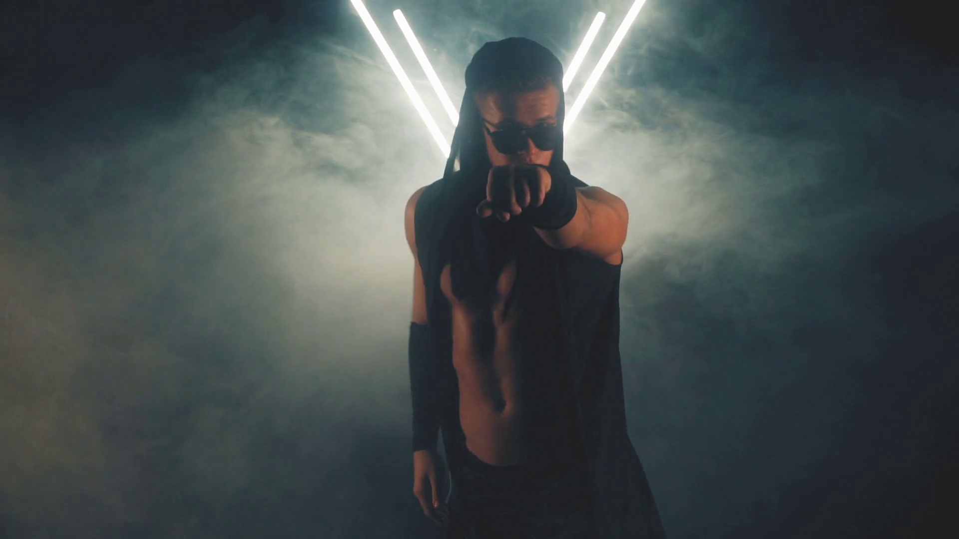 Man Dancing In Smoke Stock Footage SBV-333392305 - Storyblocks