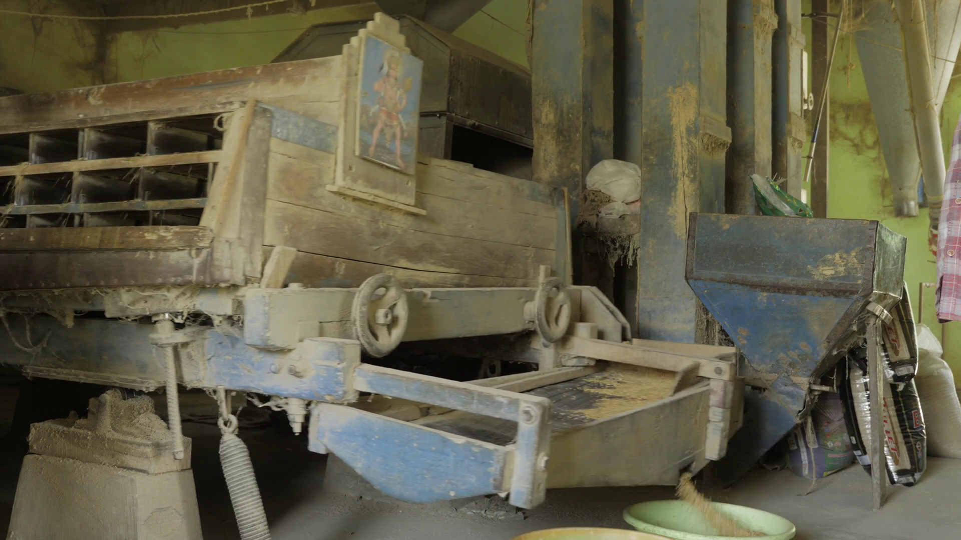 Discover Secrets Of Ancient Rice Mill - Stock Footage SBV-353129694 ...