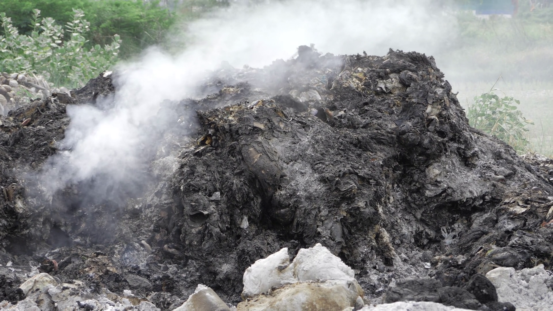 Unraveling Mysteries Of Smoldering Mass - Stock Footage SBV-352894616 ...