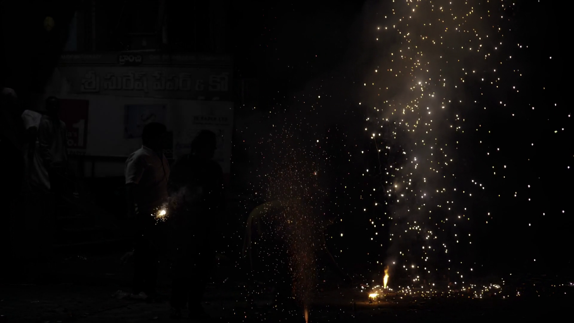 Electric Night Blaze Pyromaniacs Dream Stock Footage SBV-353485858 ...