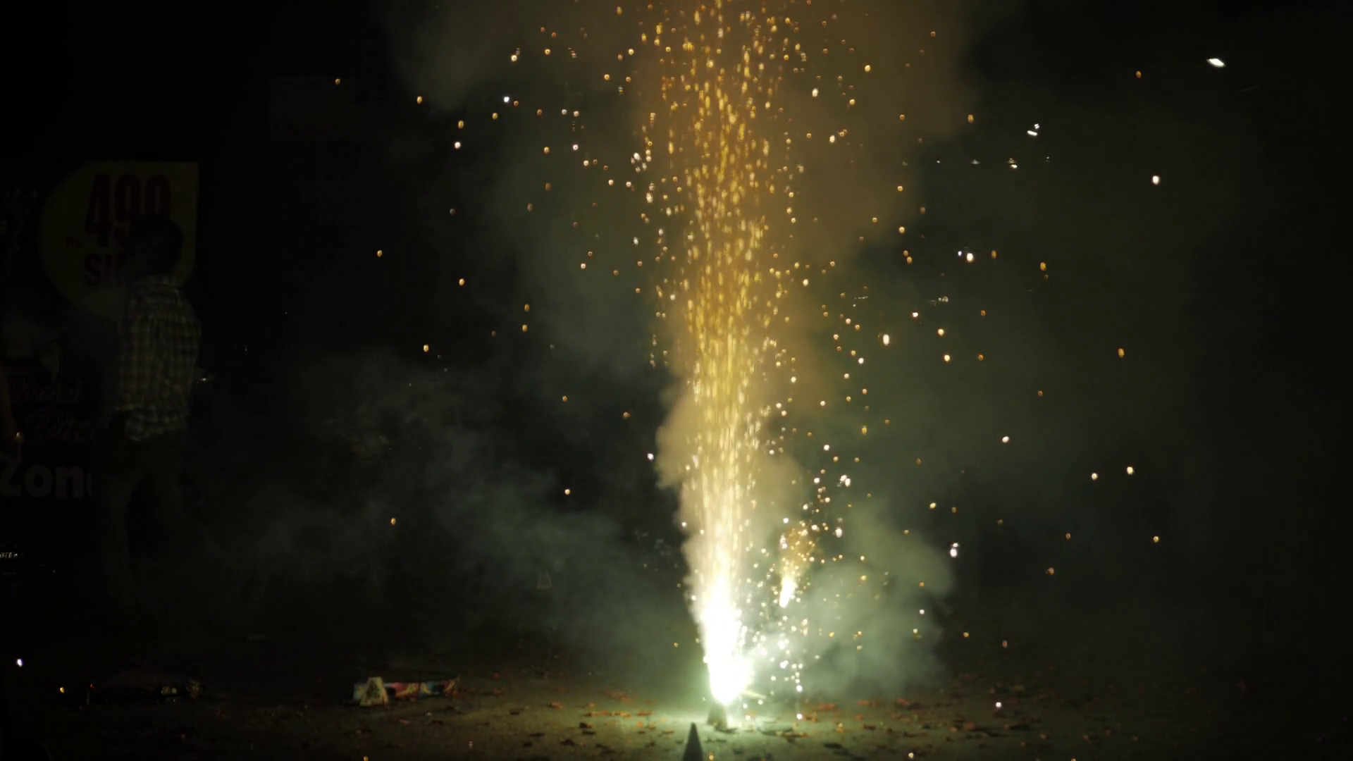 Electric Euphoria Fireworks Frenzy Stock Footage SBV-353485992 ...