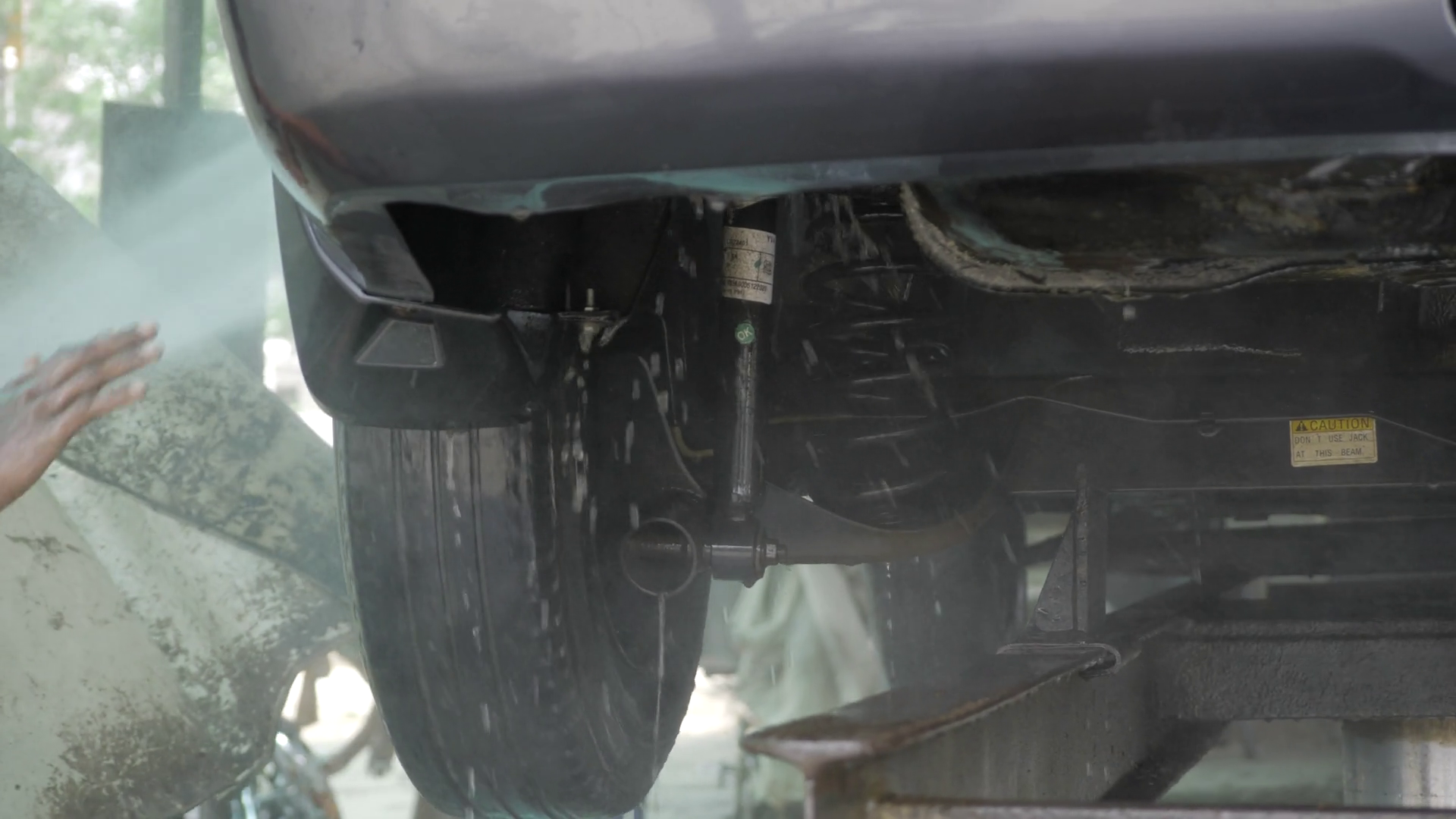 Examining Heart Of Vehicle - Closer Look At Stock Footage SBV-352571414 ...