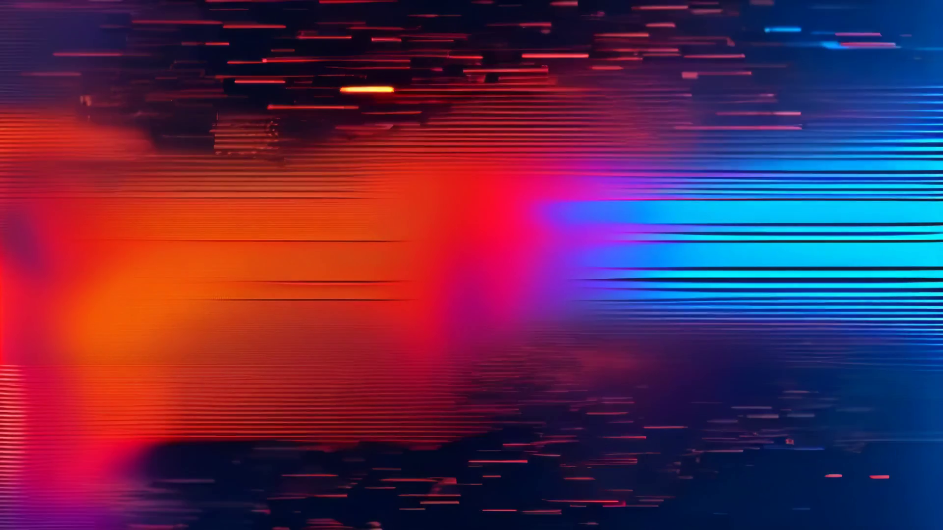 A Glitchy Static-filled Image Of Red Blue Stock Motion Graphics SBV ...