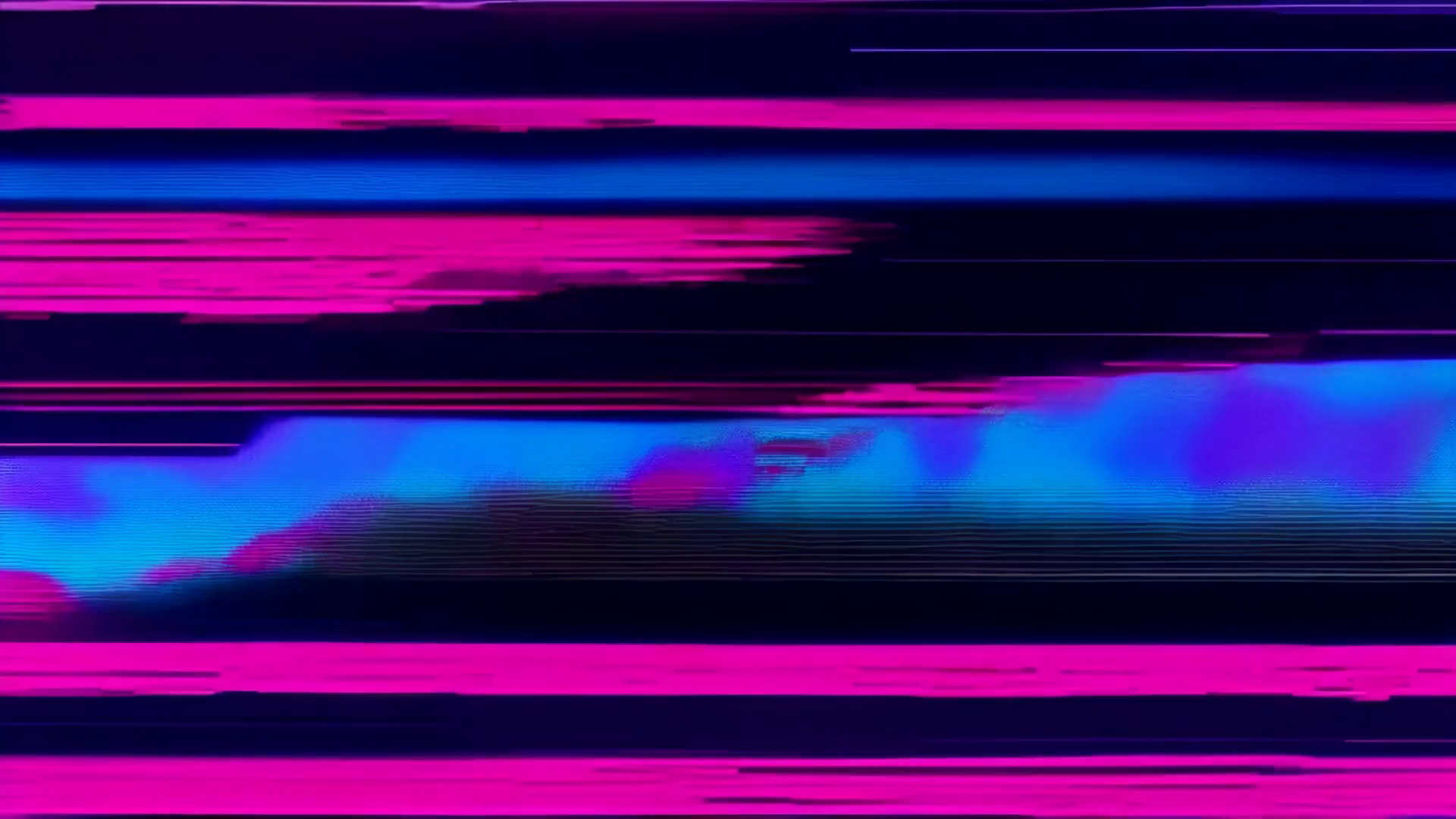 A Blue Purple Glitchy Screen With Pink Line Stock Motion Graphics SBV ...