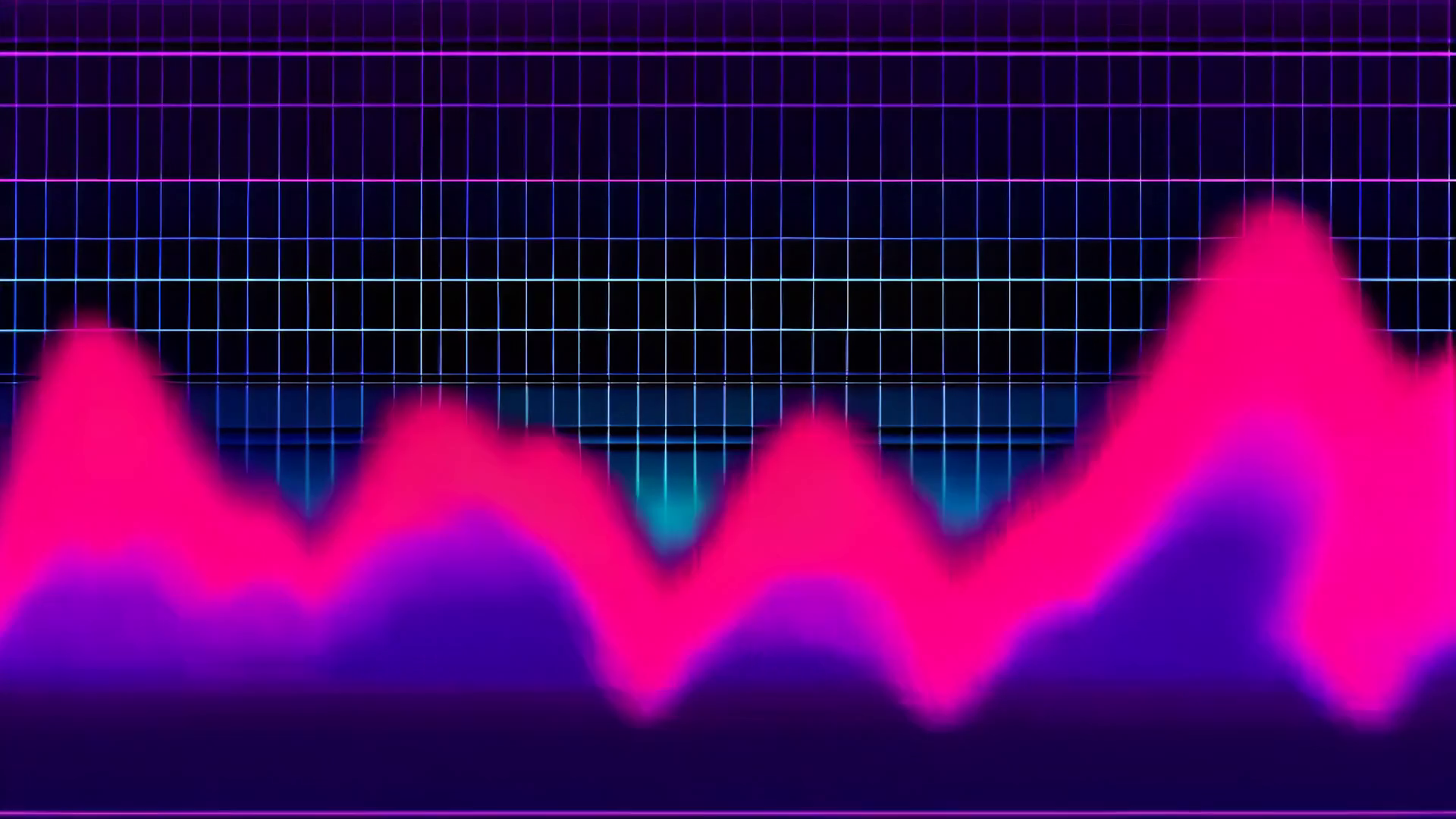 A Pink Purple Waveform With Glitchy Noise Stock Motion Graphics SBV ...