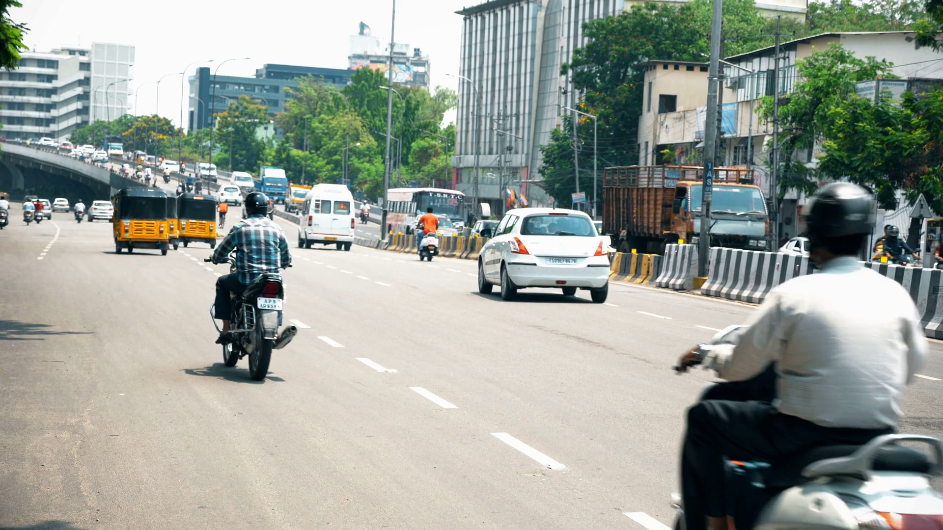 City And Road In India Hyderabad Stock Video Footage - Storyblocks