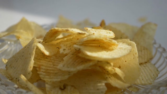 Potato Chips Eating Stock Footage: Royalty-Free Video Clips - Storyblocks