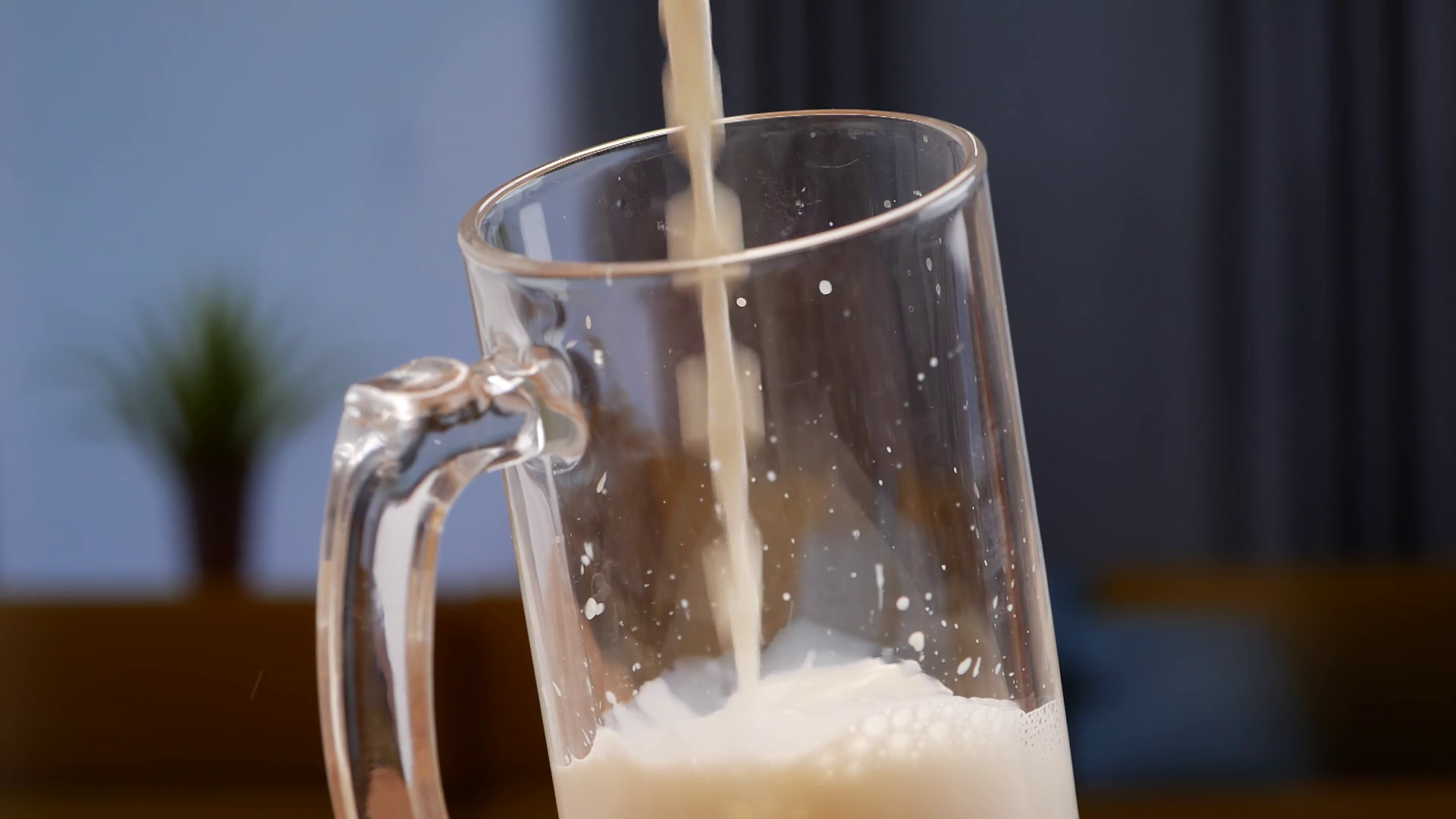 The Text Describes Scenes Of Pouring Milk Stock Footage SBV-348023958 ...