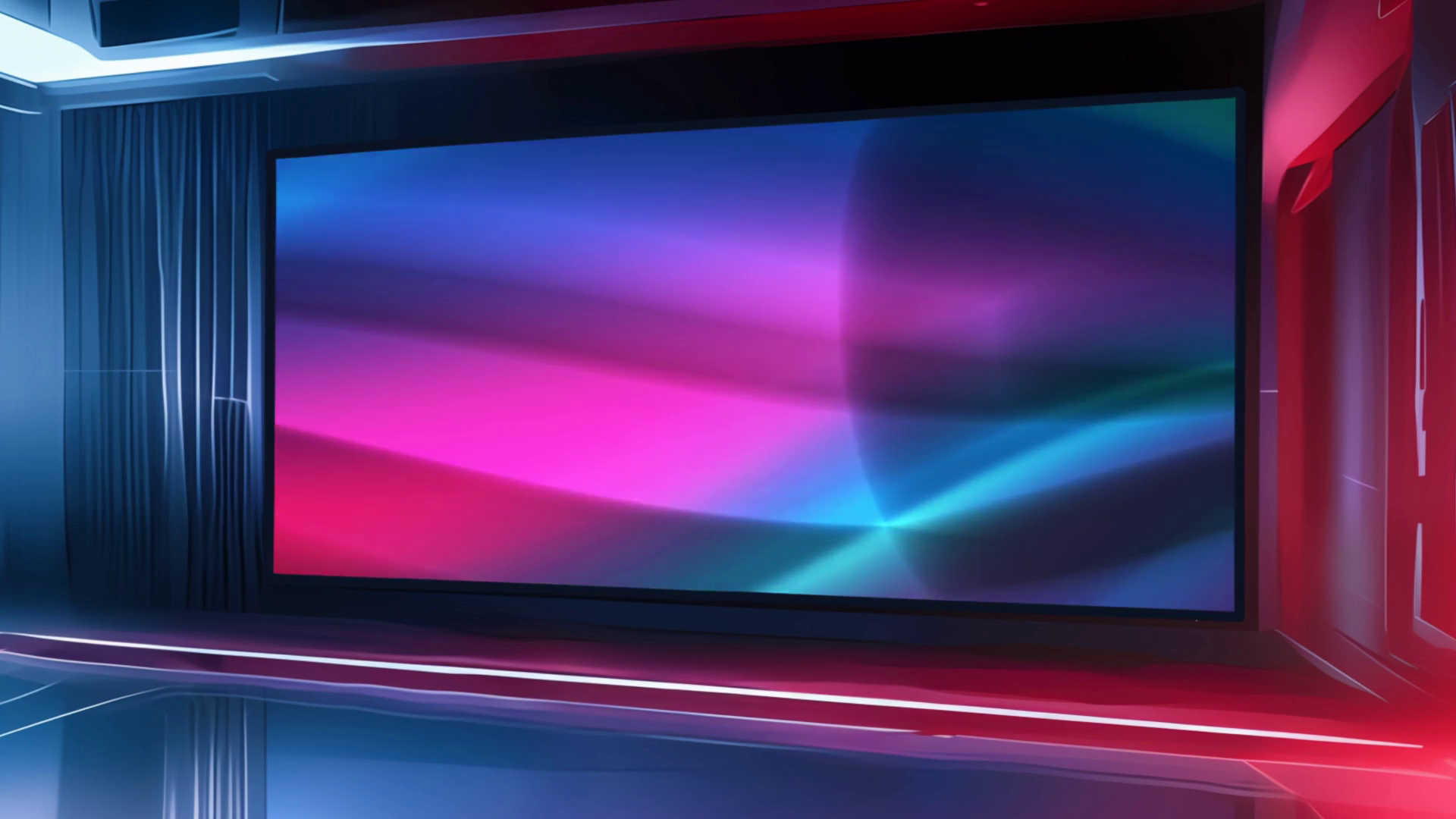 Realistic Virtual Tv Studio Set Stock Motion Graphics SBV-347491742 ...