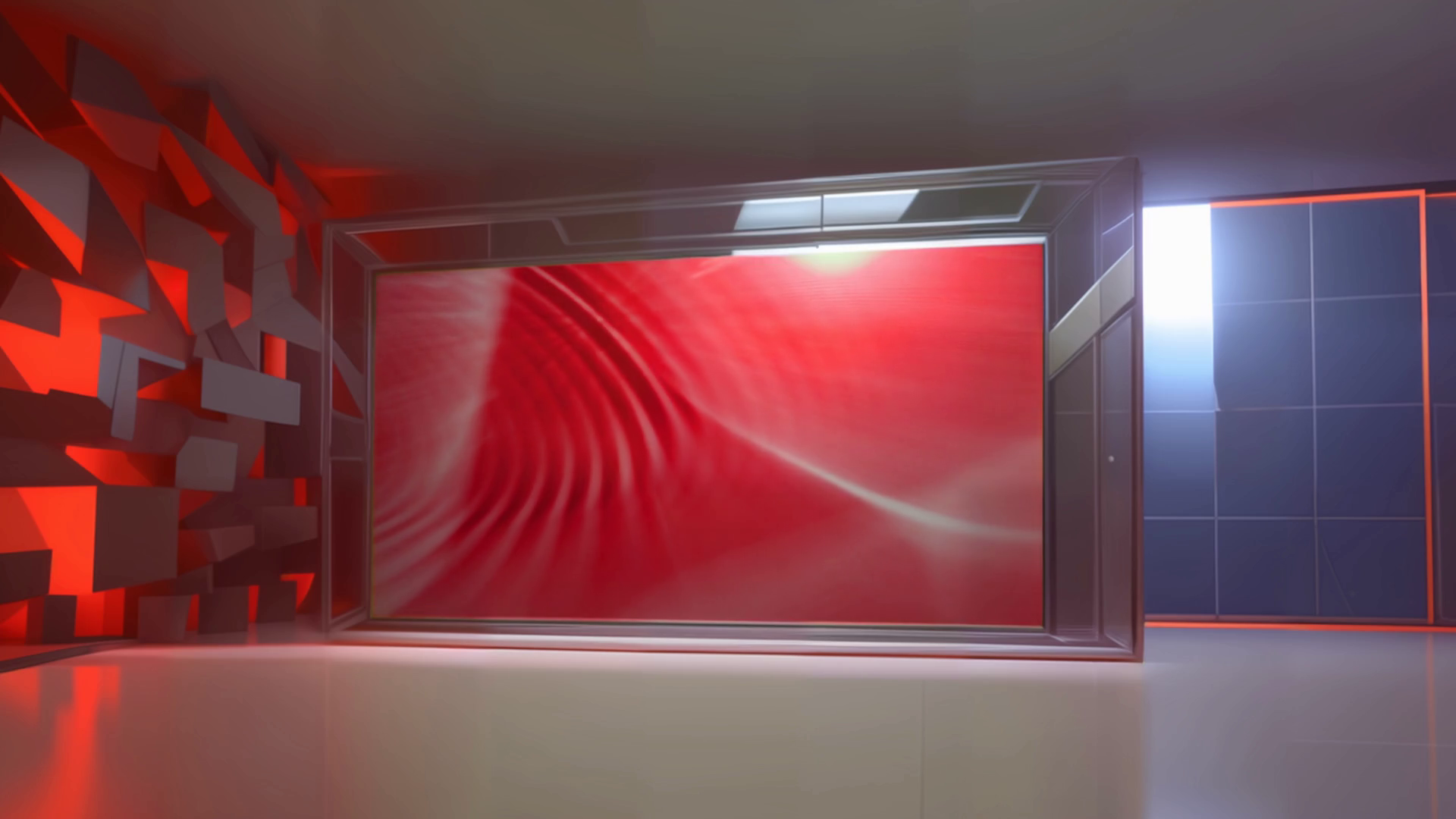 Virtual Medical Talk Show Set Background Stock Motion Graphics SBV ...