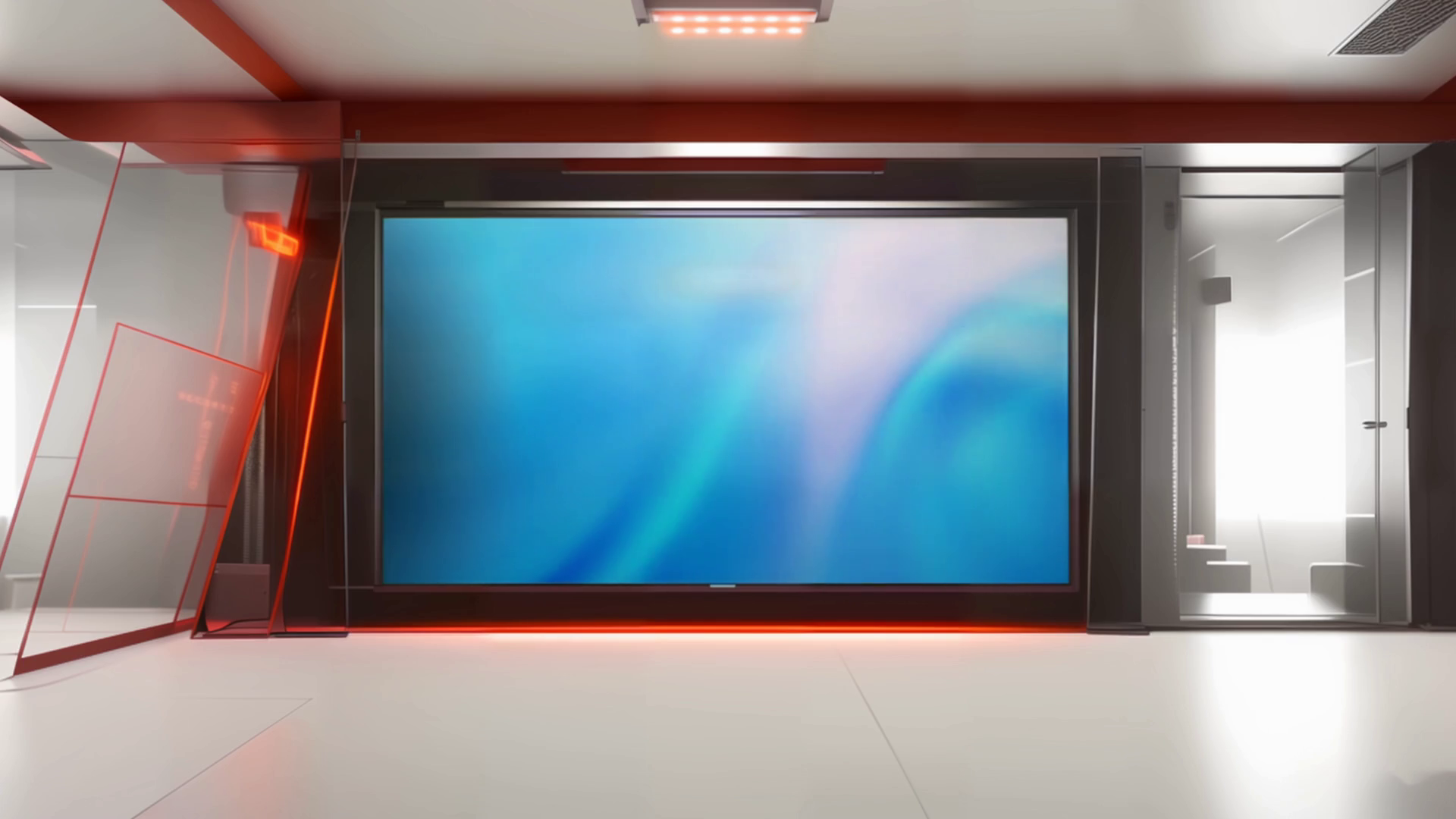 Digital Background Loop Modern Tv Studio Set Stock Motion Graphics SBV ...
