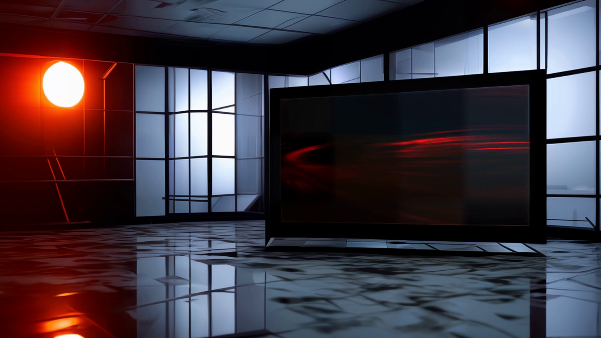 Dynamic Engaging: 3d Virtual Set Background Stock Footage SBV-347684271 ...