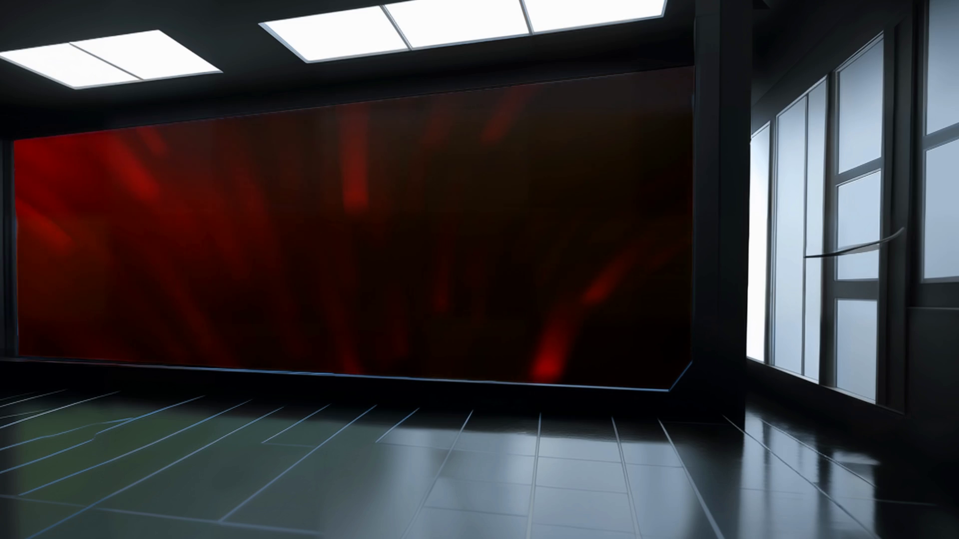 Dynamic Virtual Newsroom: Innovative Set Stock Footage SBV-347684608 ...