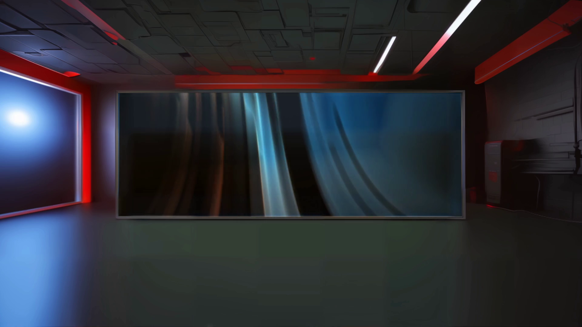 Immersive Virtual Tv Studio Background Loop Stock Motion Graphics SBV ...