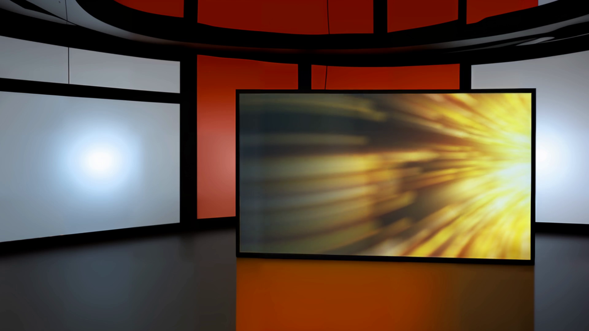 Virtual Tv Studio Set Chroma Footage Stock Motion Graphics SBV ...