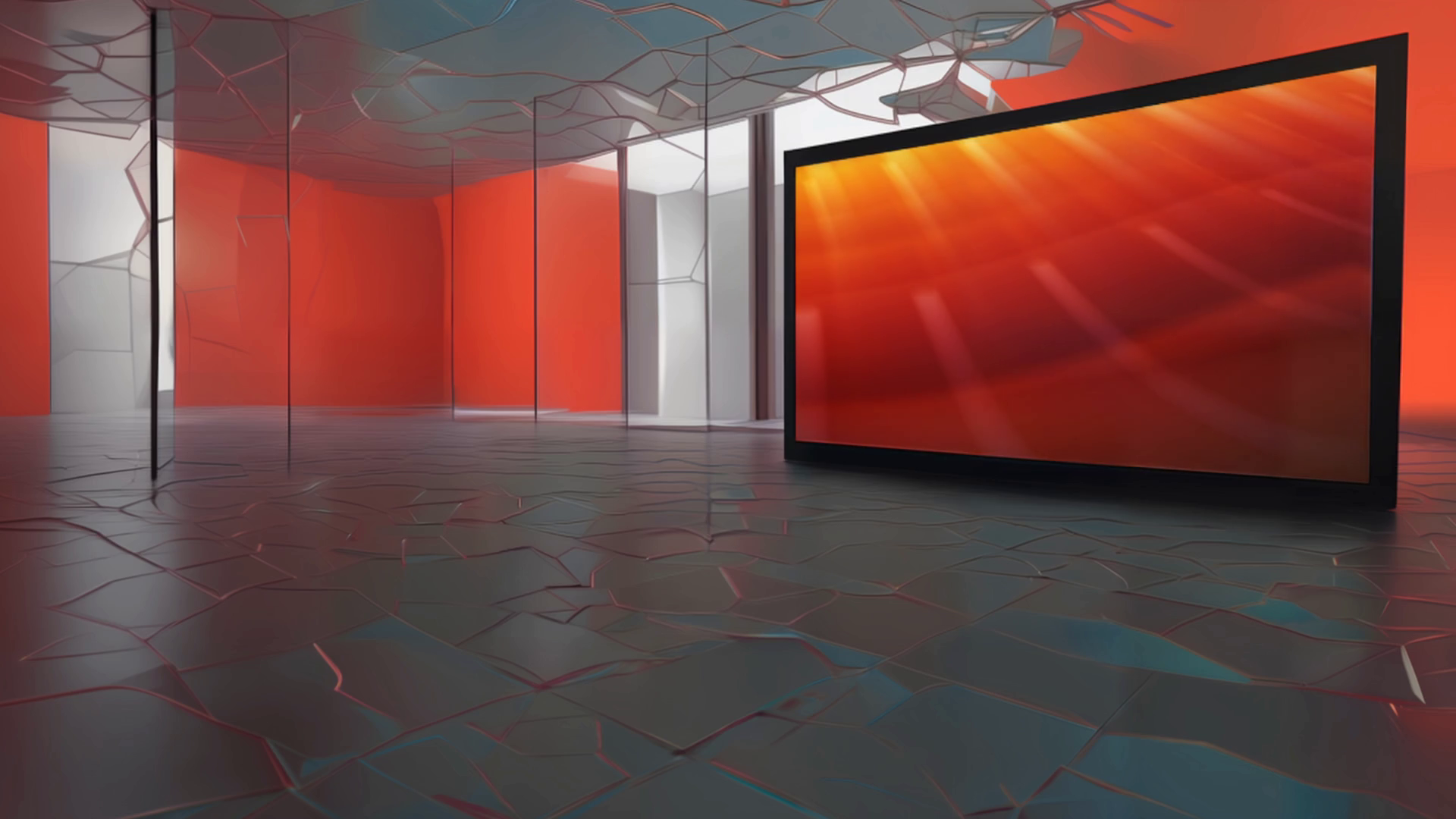 Virtual Tv Studio Set Chroma Footage Loop Stock Motion Graphics SBV ...