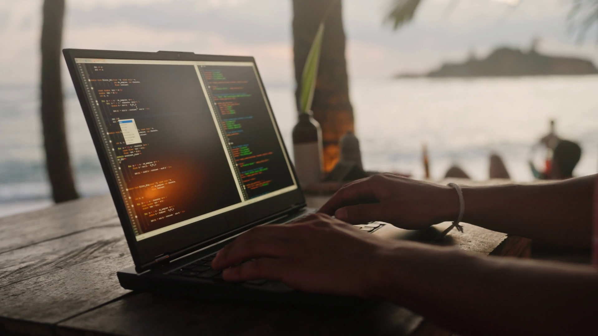 Software Developer Types On Laptop At Stock Footage SBV-351719702 ...