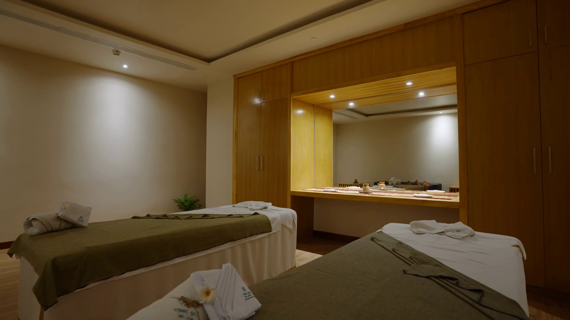 Interior Of Empty Spa Salon Room With Stock Footage SBV-348561444 ...